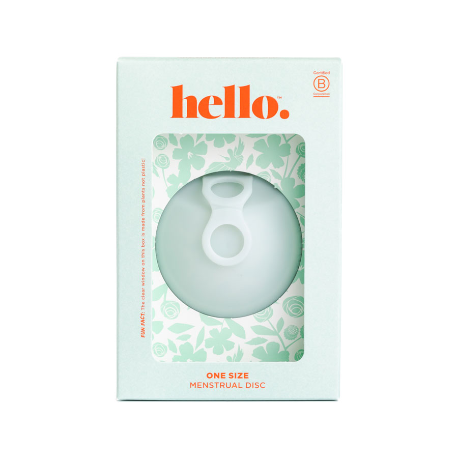 Hello. Menstrual Disc