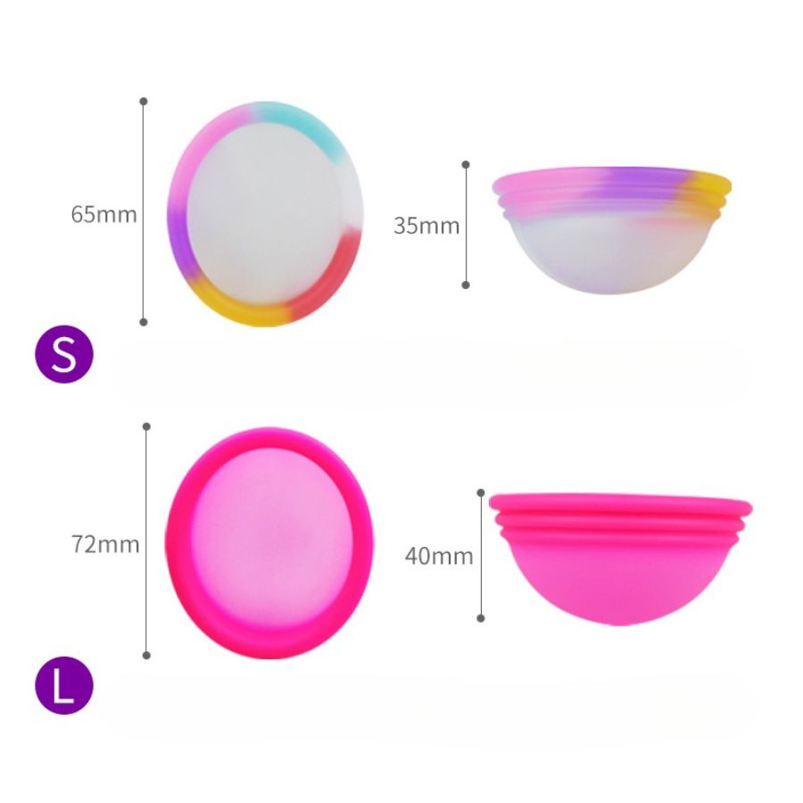 Lotus Menstrual Disc Set Small & Large - The Period Lady